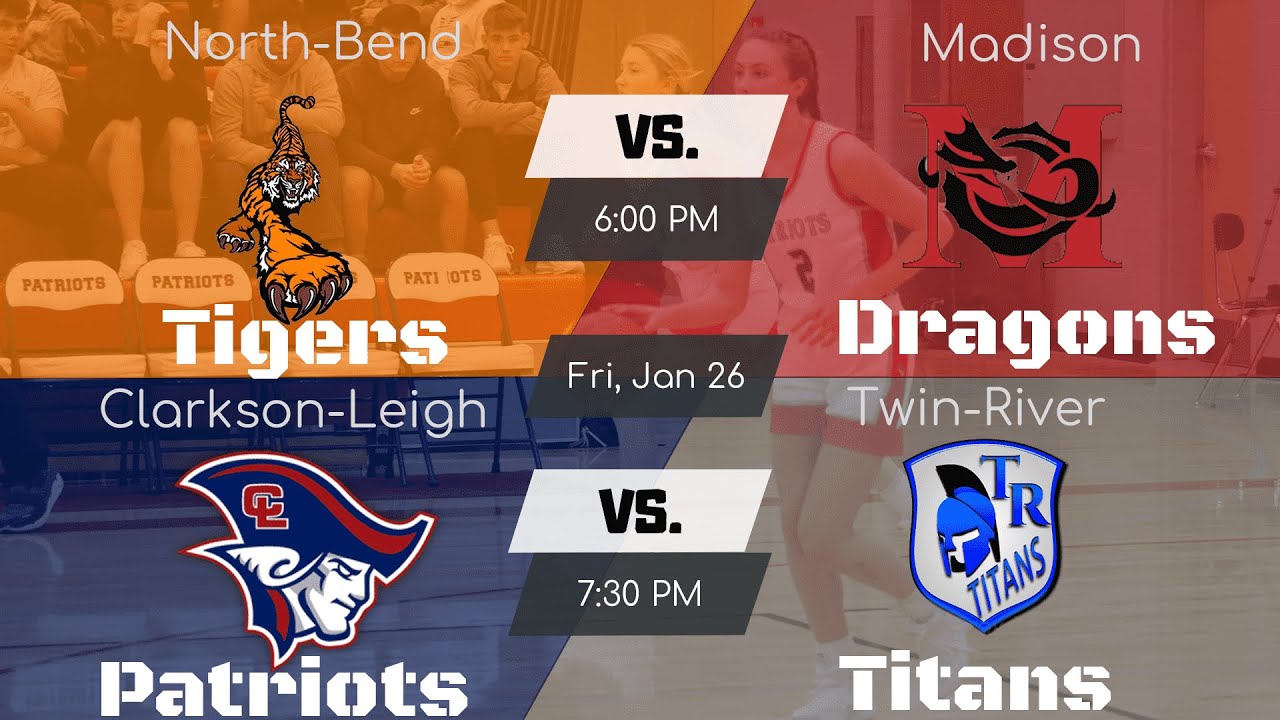 Basketball, 1st round of EHC Conference Girls Basketball (1/26/2024 ...