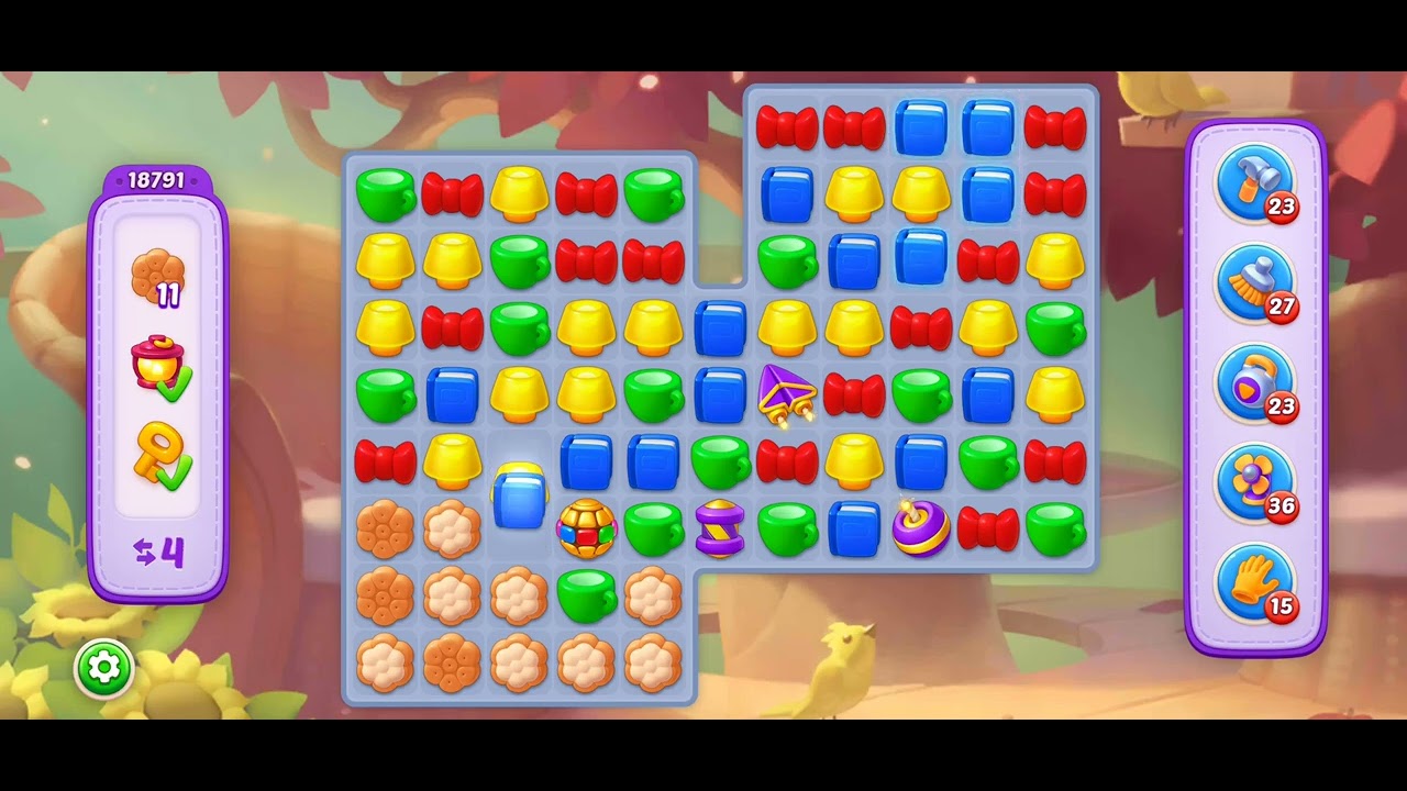 Homescapes Hard Level 18791 - YouTube