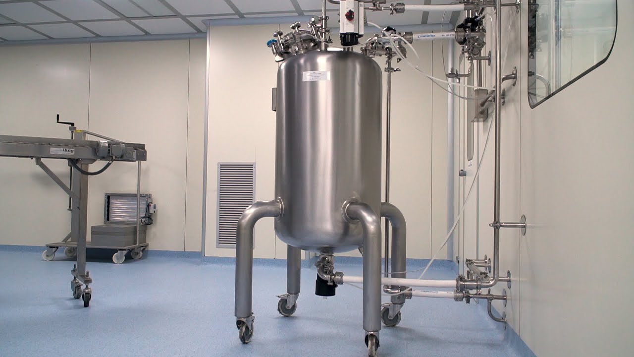 Reactor for injectable solutions made by Pharma Hub. - YouTube