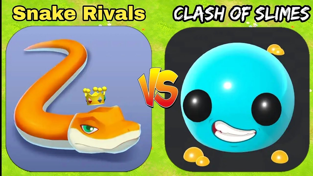 Clash Of Slimes: IO Vs Snake Rivals Game Comparison! - YouTube