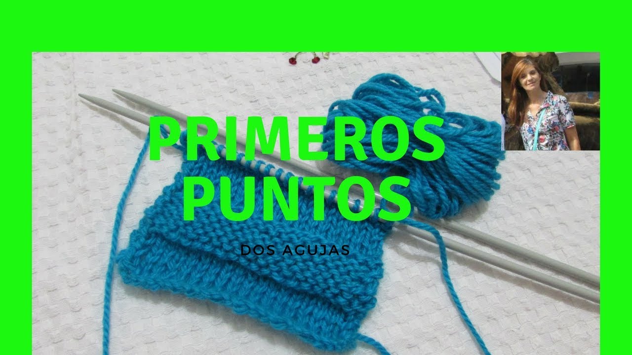 Cómo aprender a tejer, con dos agujas jersey. Para principiantes. - YouTube