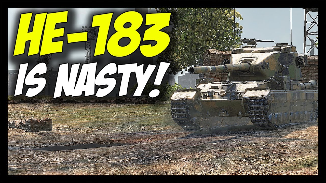 HE-183 is MAD! - World of Tanks FV215b 183 Gameplay - YouTube