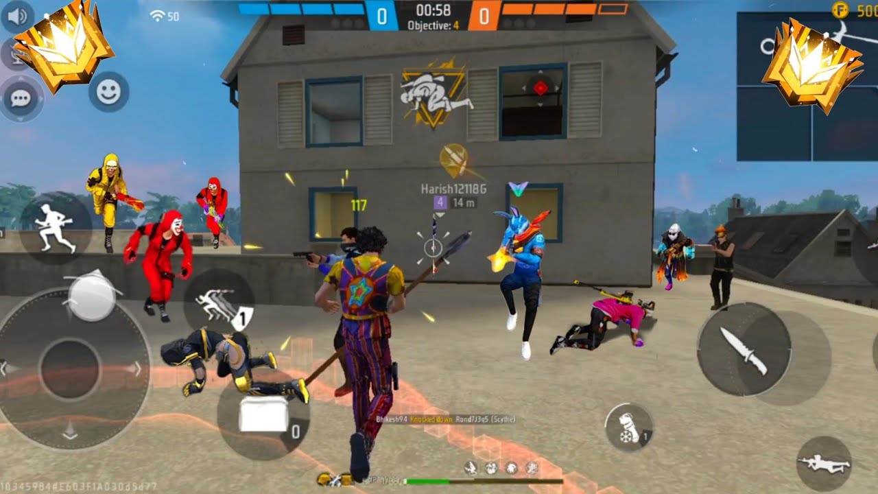 22 kills 😱 Br Rank push gameplay ⚡ M4A1 Best gameplay 😃 Free Fire new ...