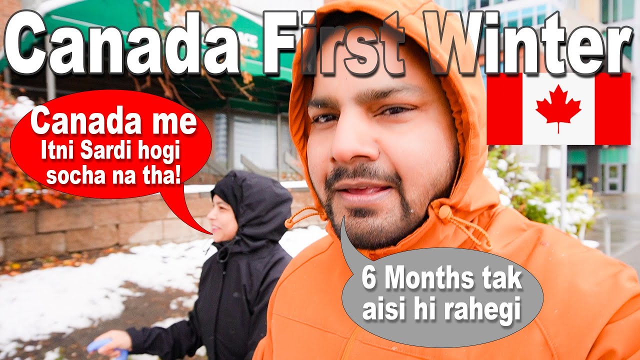 Our First Winter experience in Canada - Too cold in Calgary, Canada ...