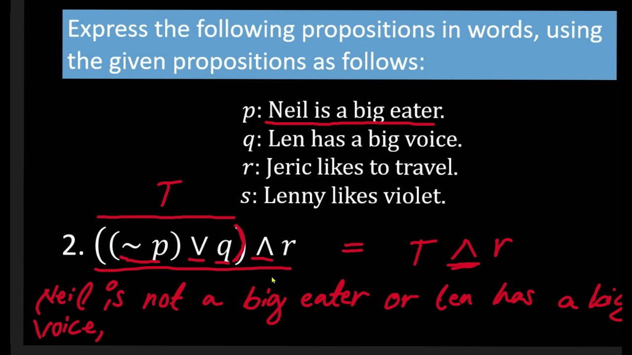 Symbolic Form Translate into English Sentence #2 - Ipinaliwanag ko Nang ...