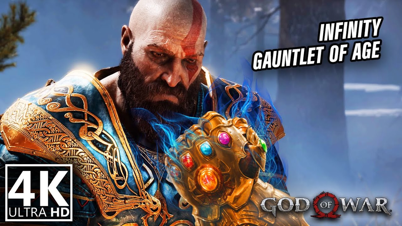 Infinity Gauntlet of Age + : God of War 4 ( 4K HD ) - YouTube