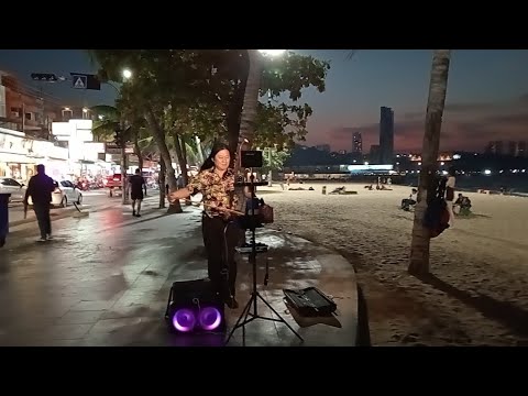 Street Song at Pattaya Beach | Walking Streets | Thailand Night View ...