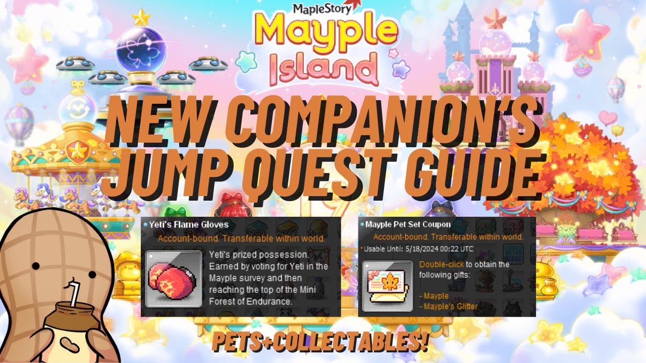 Mayple Anniversary - New Companion's Jump Quest Guide! | New Age | GMS 2024 | - YouTube