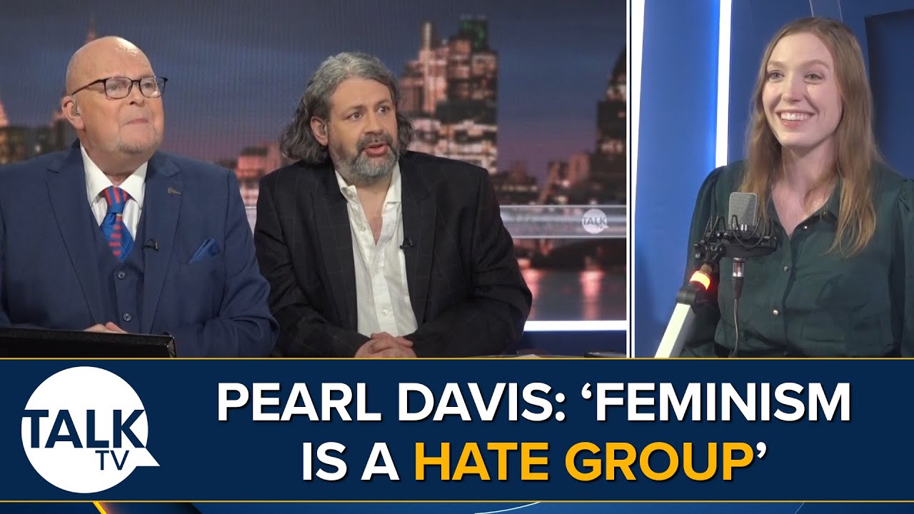 Pearl Davis: 'Feminism Is Hate Group That Wants To Take Money From Men ...