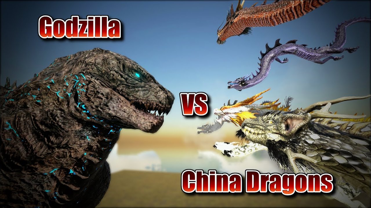 Godzilla Vs Dragon