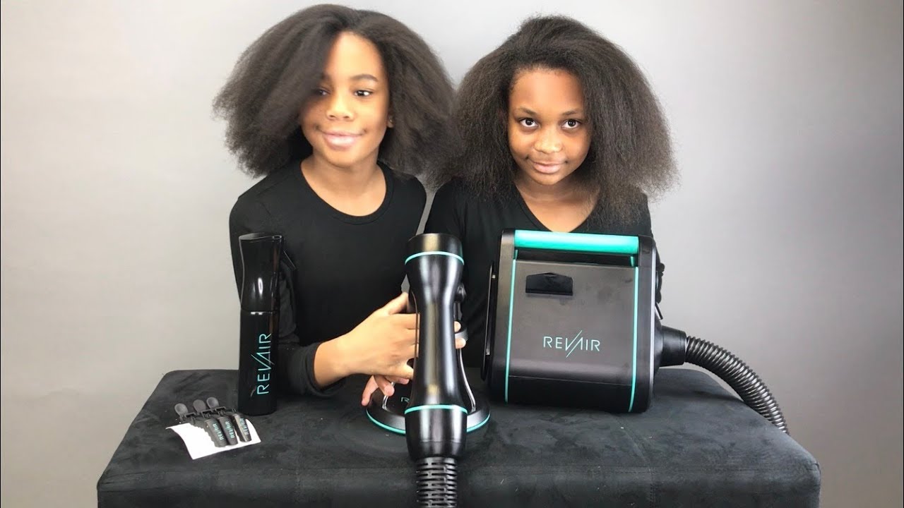 TnC -69 ♡ KID APPROVED(BEST BLOW DRYER FOR KIDS)-Revair Reverse Hair ...