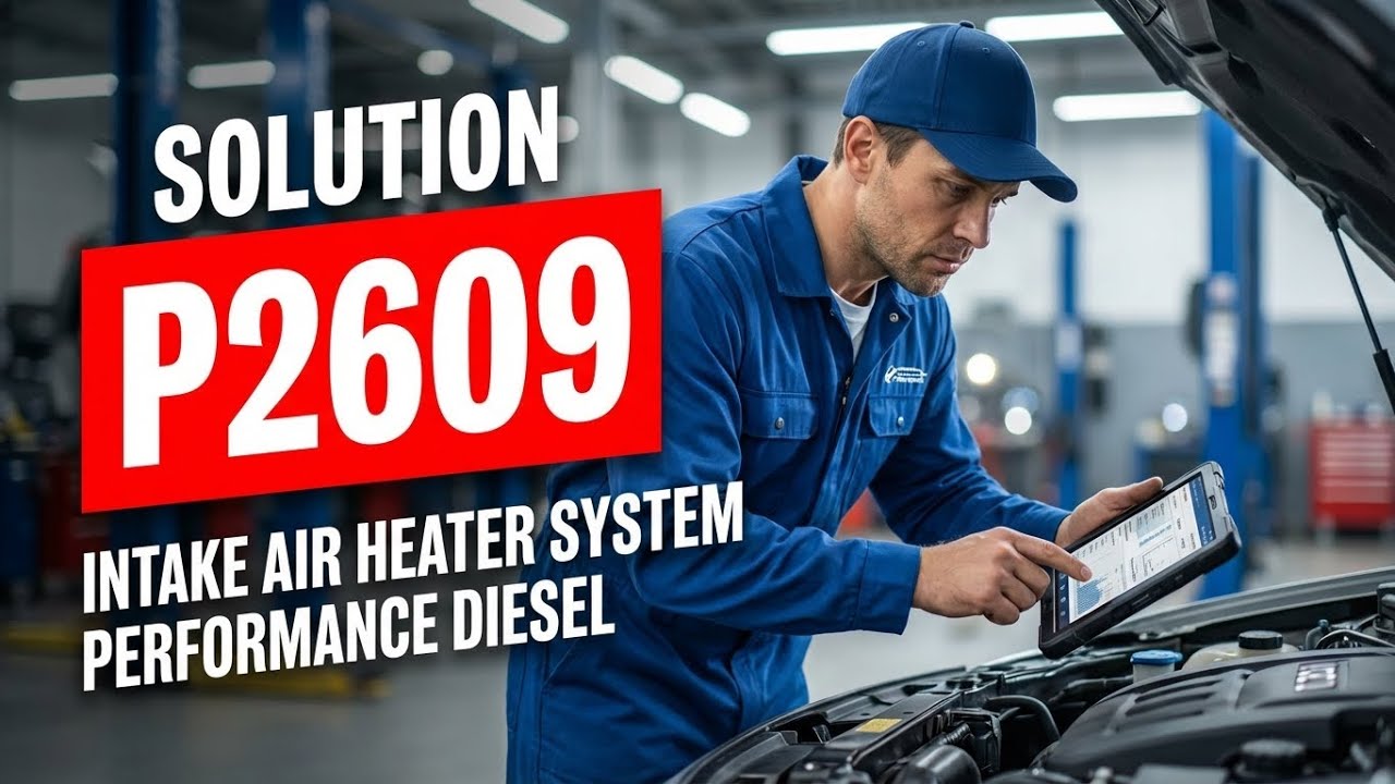 How To Fix P2609 OBD II Error Code - Intake Air Heater System ...