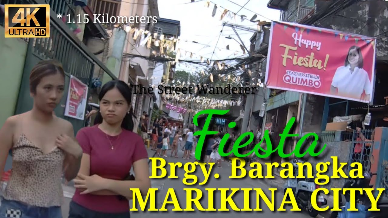 "HAPPY FIESTA" BARANGAY NANGKA in Marikina City (1.15km) - YouTube