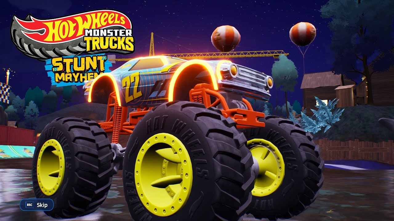 Hot Wheels Monster Trucks: Night Shifter Glow Skin - YouTube