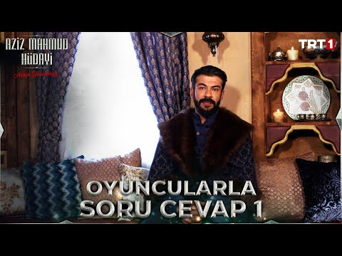 Aziz Mahmud Hüdayi dizisinde rol almak size neler hissettiriyor? | Aziz Mahmud Hüdayi