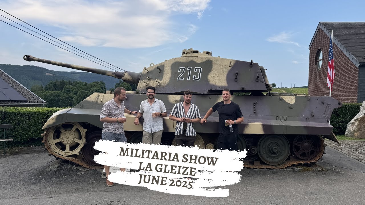 La Gleize Militaria Show June 2025 I Bevo-militaria.com - YouTube