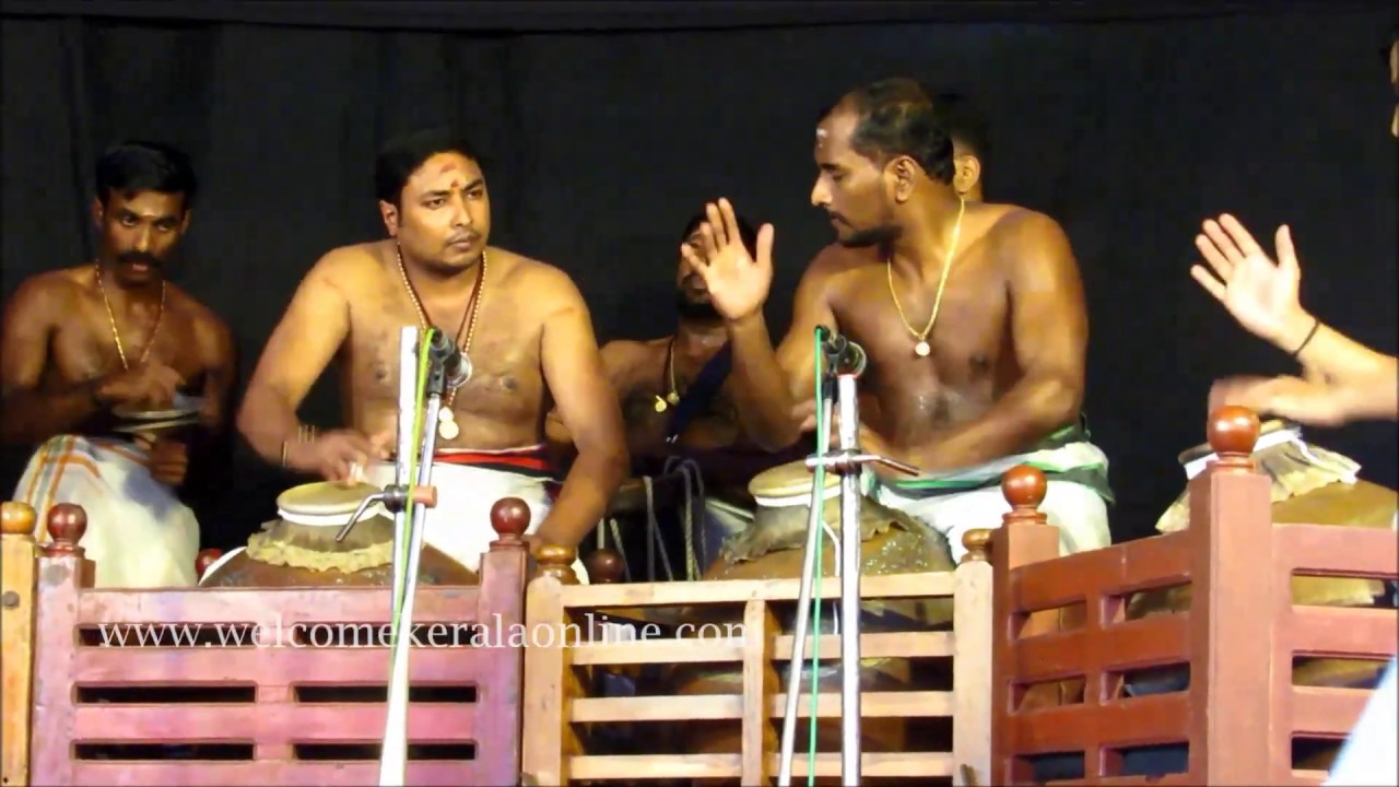 Mizhavu Thayambaka by Kalamandalam Rajeev & team - 04 - YouTube