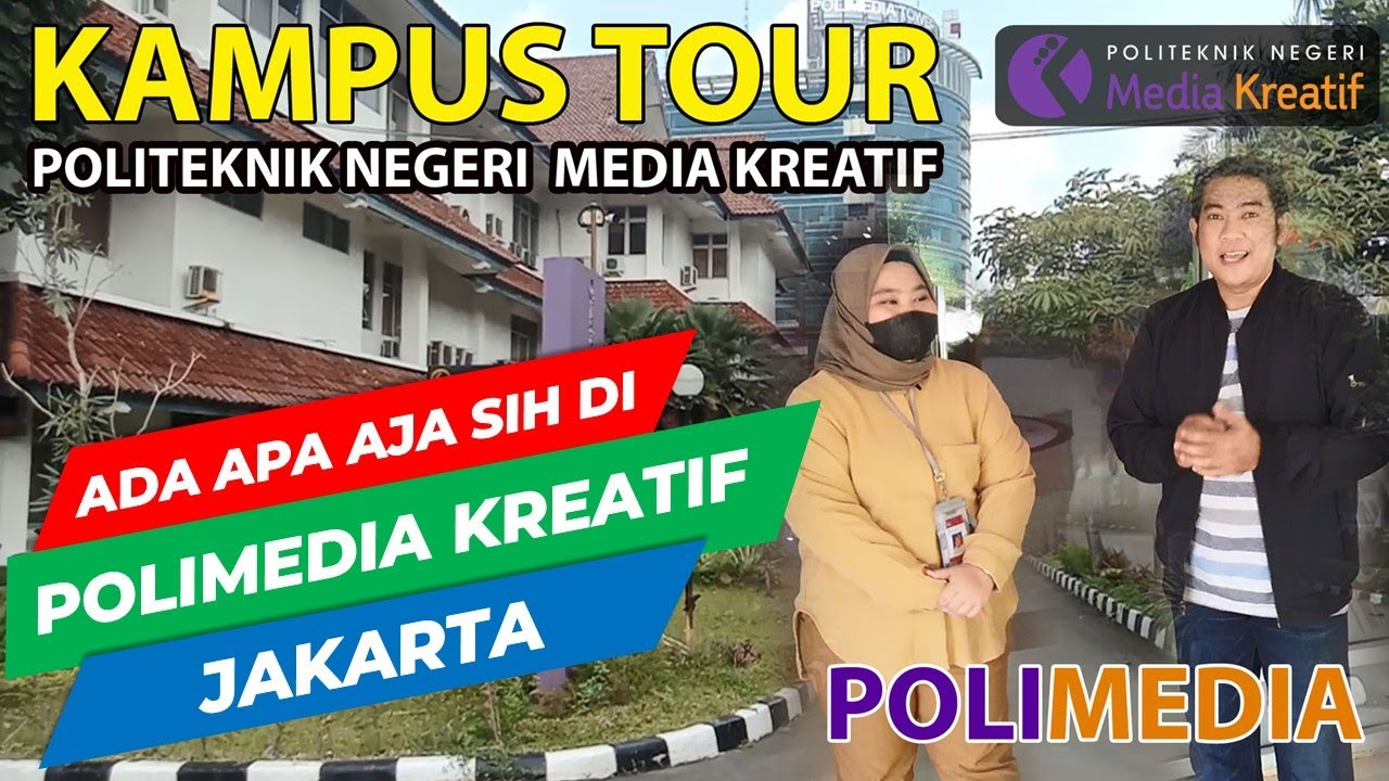 Berkeliling, Campus Tour Polimedia Kreatif - YouTube