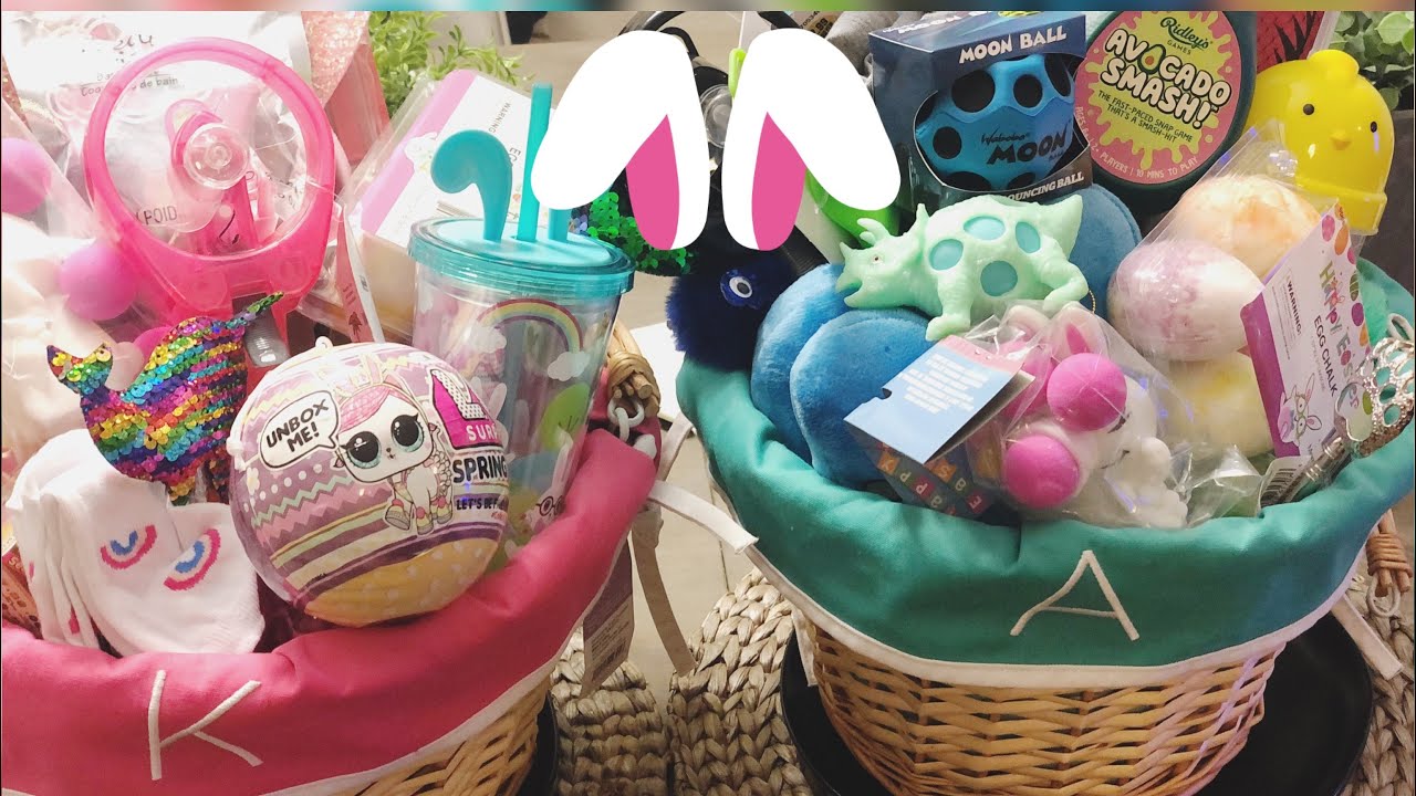 What’s in my kid’s Easter Baskets!2020🐣🐰 - YouTube
