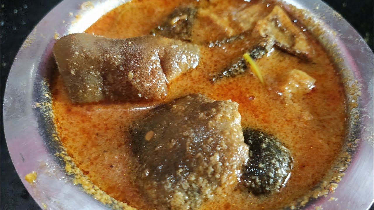 Nellore Style Mutton Head curry Recipe l Mutton Head curry with coconut ...