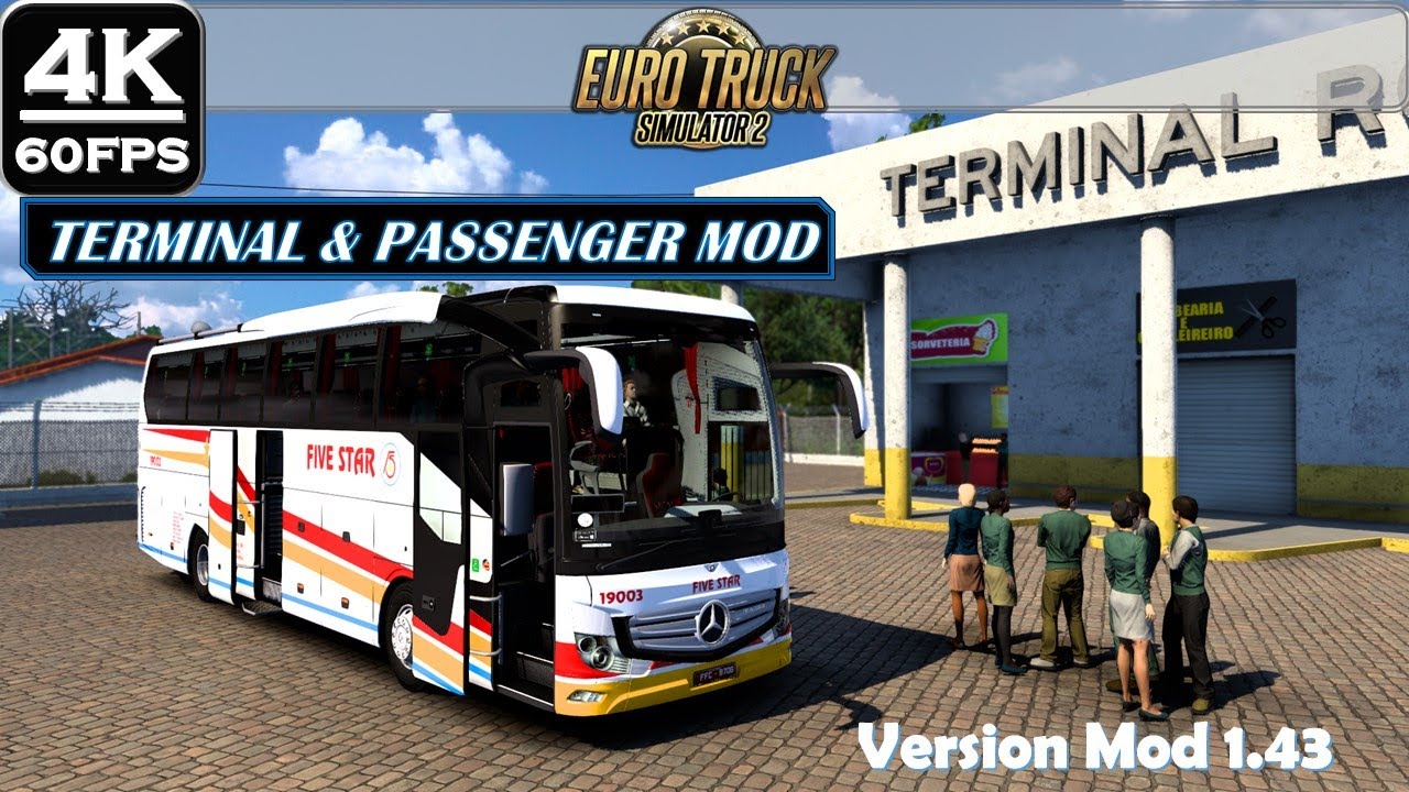 EURO TRUCK SIMULATOR BUS MOD 1.43 | FREE PH BUS SKIN MOD + DOWNLOAD ...