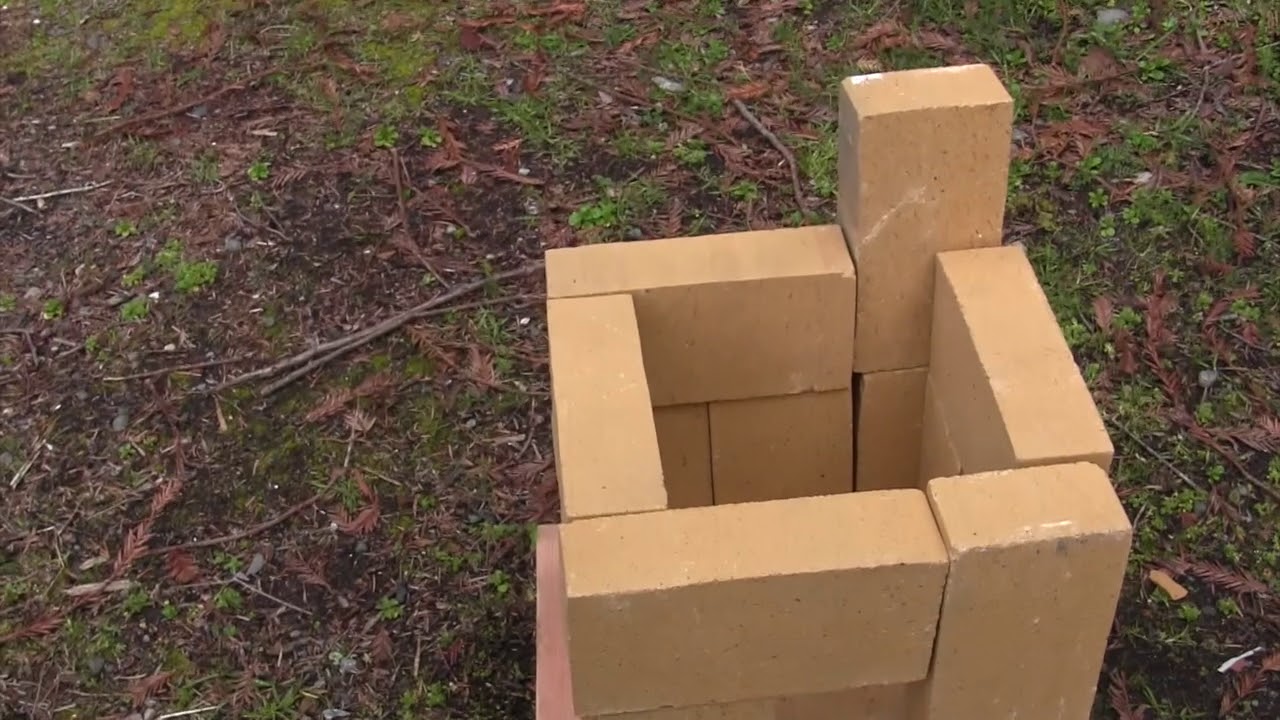 How to make a metal melting furnace from firebricks! - YouTube