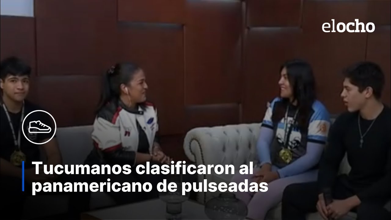 TUCUMANOS CLASIFICARON AL PANAMERICANO DE PULSEADAS - YouTube