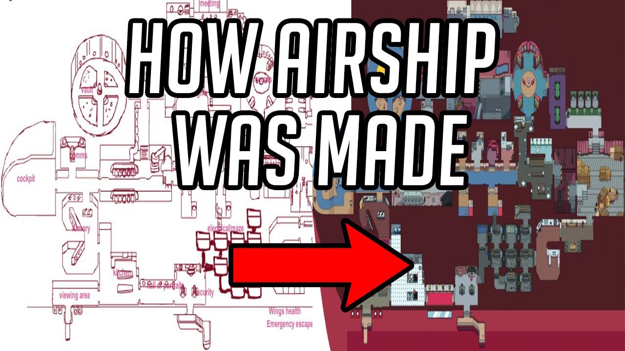 How The Airship Map Was Created (Among Us) - YouTube
