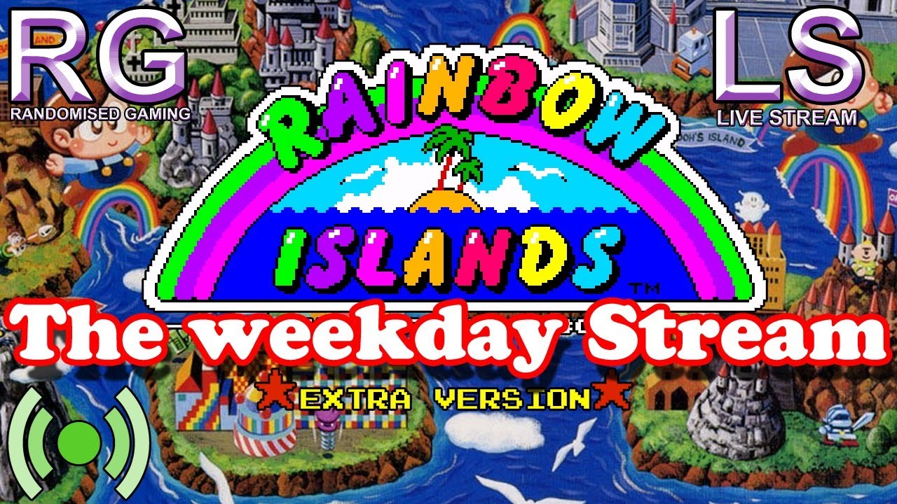 Rainbow Islands Extra - SEGA Mega Drive - Weekday RG stream (Thursday 22th Oct 2020) - YouTube