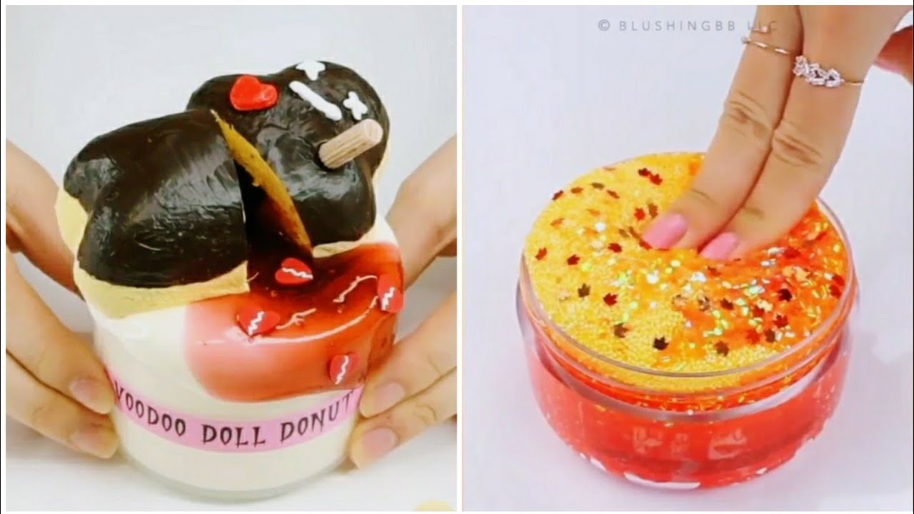 Satisfying Slime Compilation | Halloween/Fall spooky themed slimes ...
