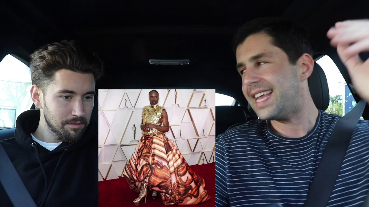 REACTING TO CELEBRITY OSCARS OUTFITS ft JEFF WITTEK! - YouTube