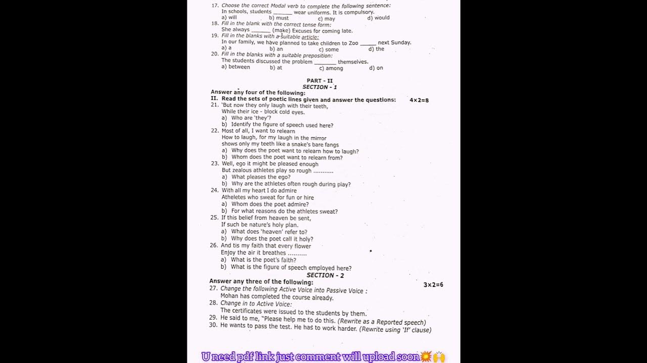 11th English Quarterly Exam Question Paper 2022 previousyearquestions 11th-english-quarterly-exam-question-paper-2022-previousyearquestions