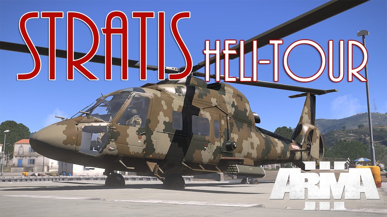 Arma 3 (Alpha) - Stratis - Map of the earth flying HD - YouTube