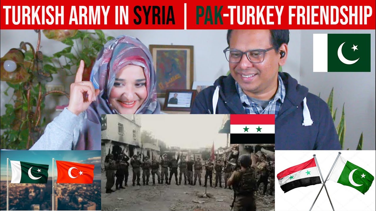 Turkish Army in Syria | Pak-Turkey Friendship 🇹🇷🇦🇿 Pakistani Reaction ...