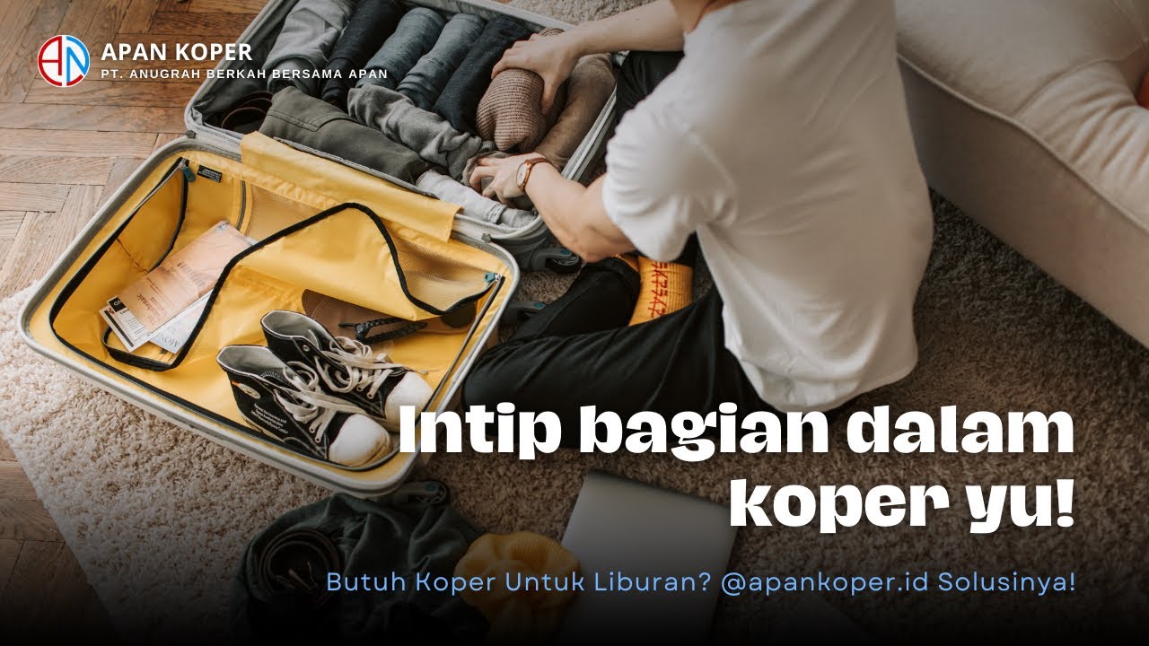 Seperti apa si bagian dalam koper? ini dalamnya…. - YouTube