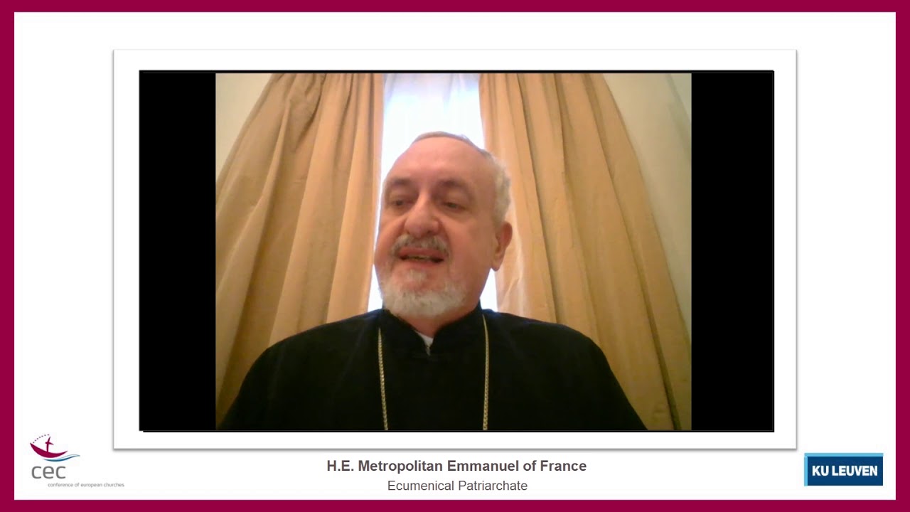 Closing message from H.E. Metropolitan Emmanuel of France, Ecumenical ...