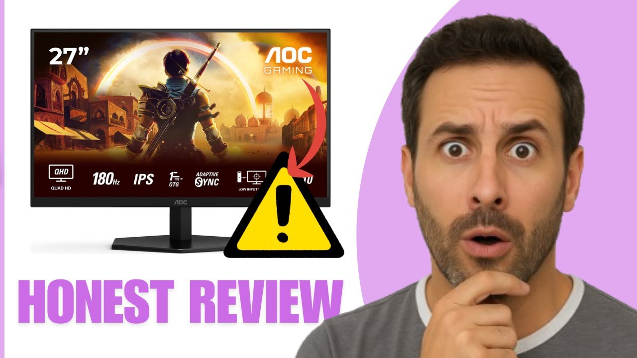 AOC Gaming Monitor Q27G42XE Review | Worth It For Gaming On A Budget ...