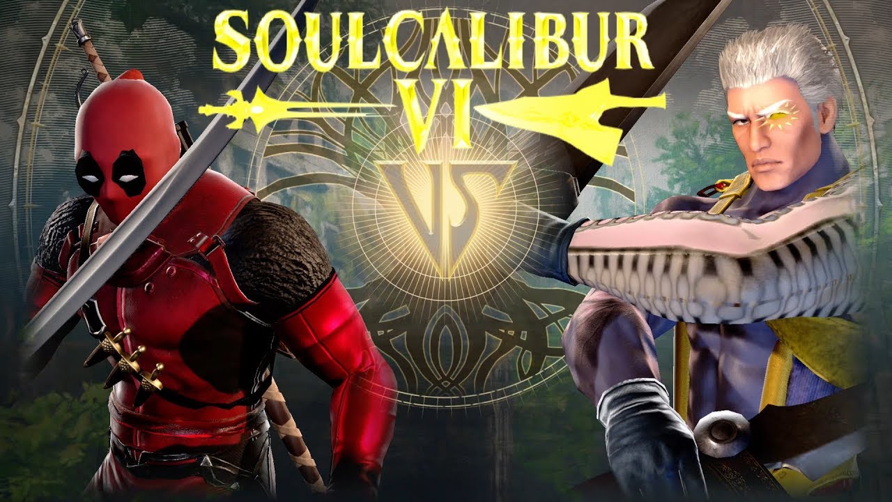 SOULCALIBUR 6 CREATIONS : DEADPOOL VS CABLE - YouTube