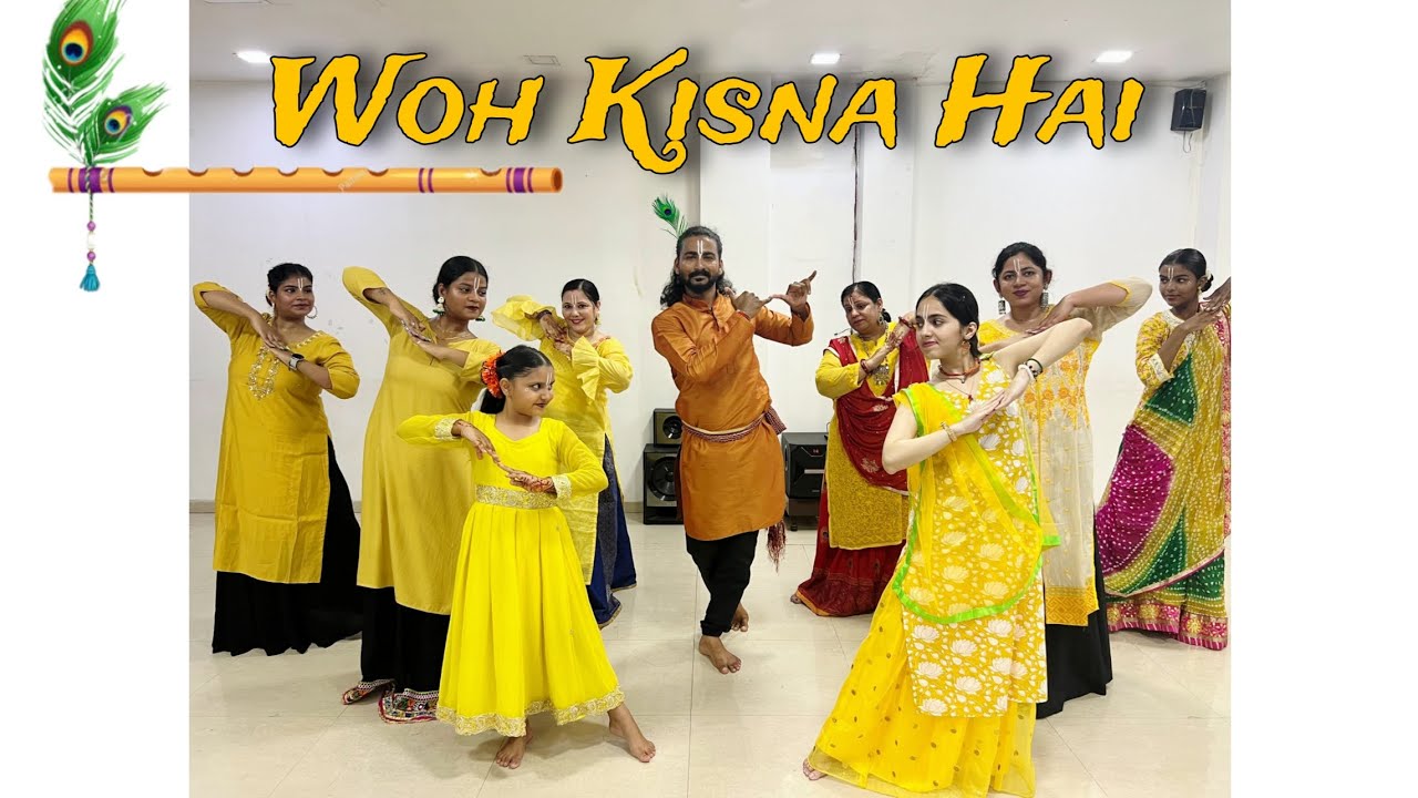 Woh Kisna Hai Dance Cover | Radha Krishna | Krishna Leela | Raas ...