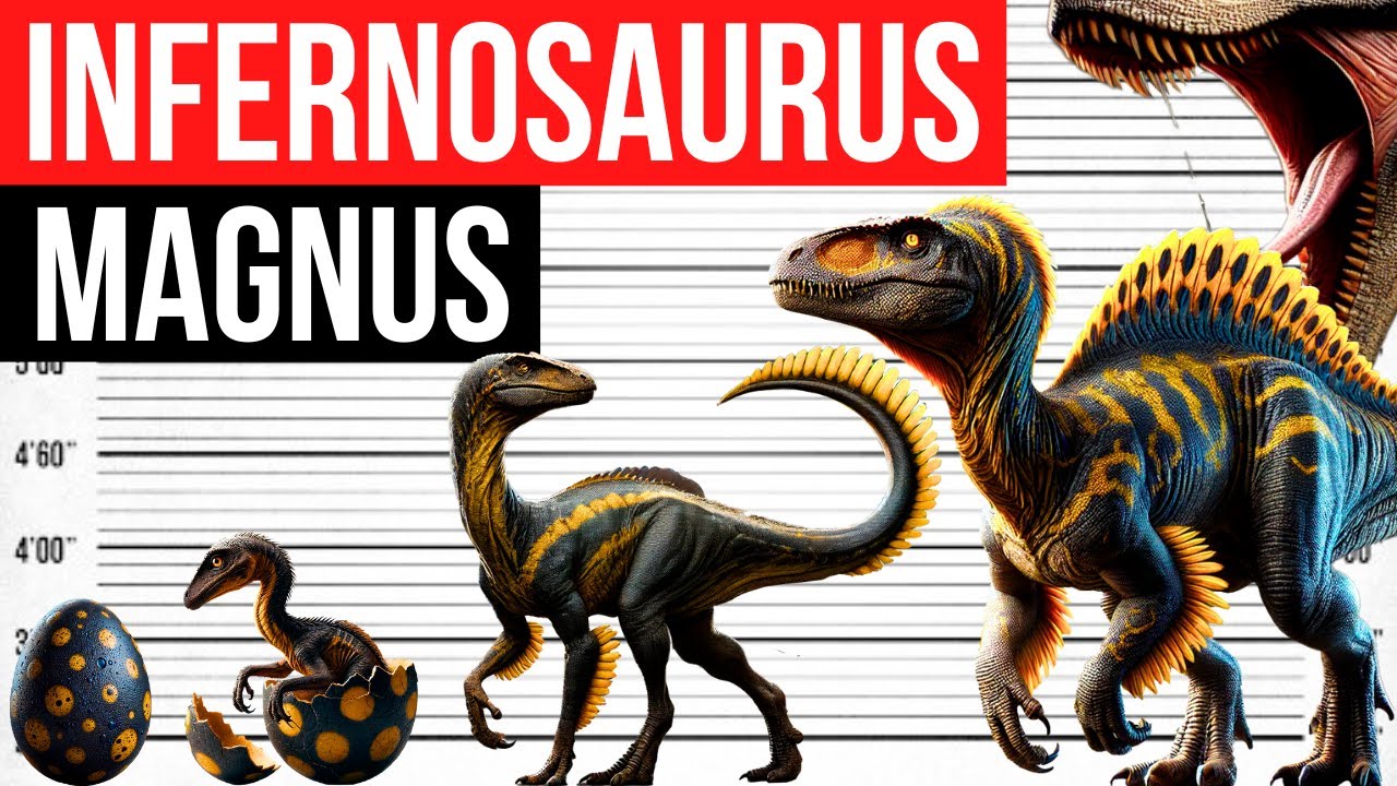 Infernosaurus Magnus Evolution | MEGA Dino Hybrid | Spinosaurus ...