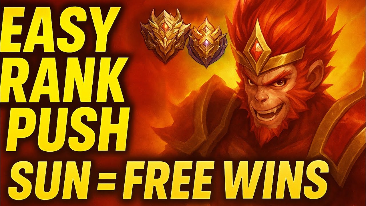 Sun= Free Stars ⭐!! easy rank push in mlbb 🔥 🐒 #mlbb #sun - YouTube