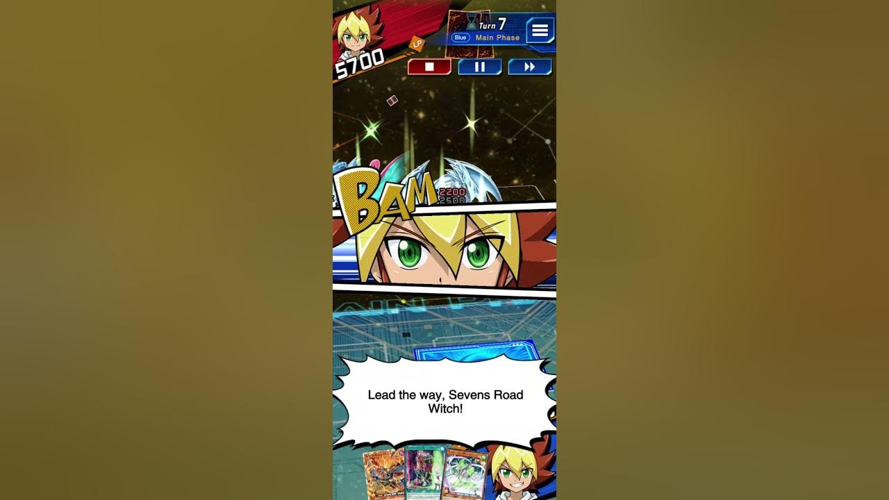 Intense 17-turns long Rush Duel! Yu-Gi-Oh Duel Link - YouTube