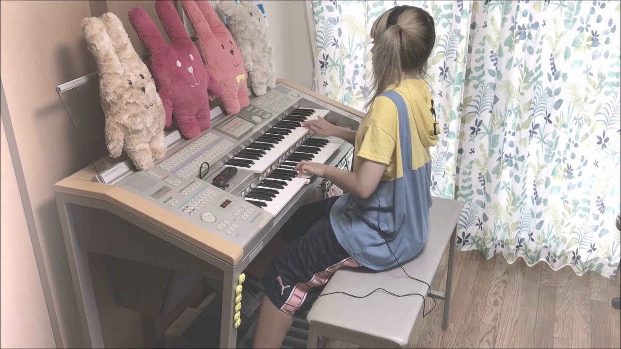 負けないで エレクトーン 弾いてみた Youtube