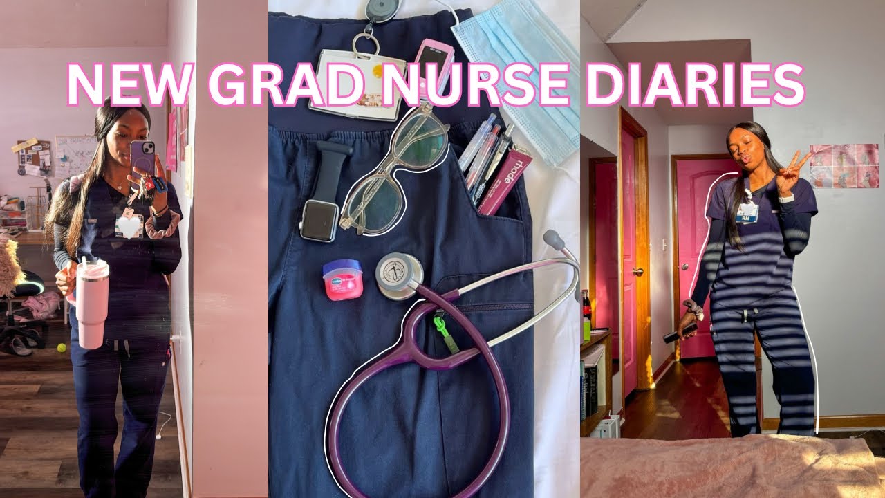 FIRST WEEK AS A NEW GRAD NURSE ON NIGHT SHIFT - YouTube