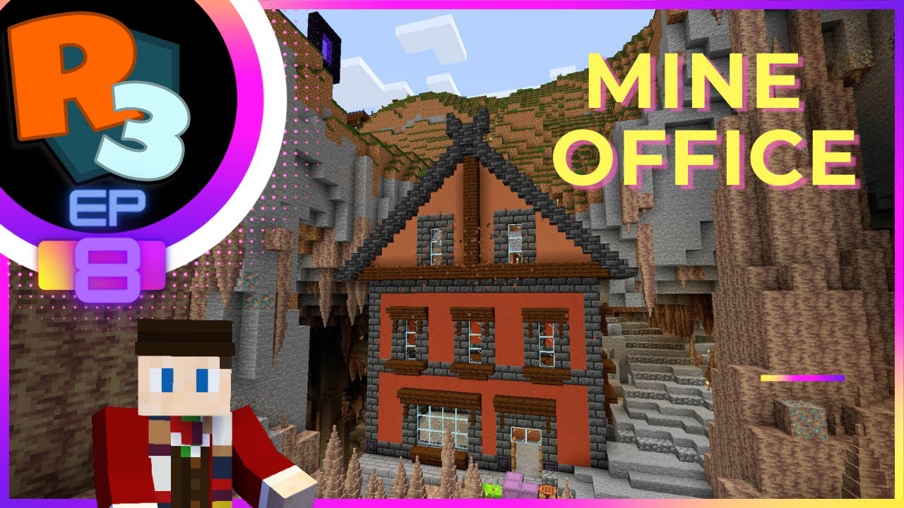 Ramble SMP S3 - Building a Mine Office in the Village - Minecraft 1.20 - Ep 8 - YouTube