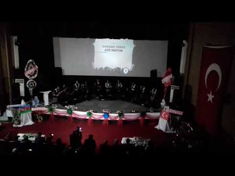 AZİZ DOSTUM | ADANA-KOZAN AZERİ TÜRKÜLERİ KONSERİ (8 MART 2019)