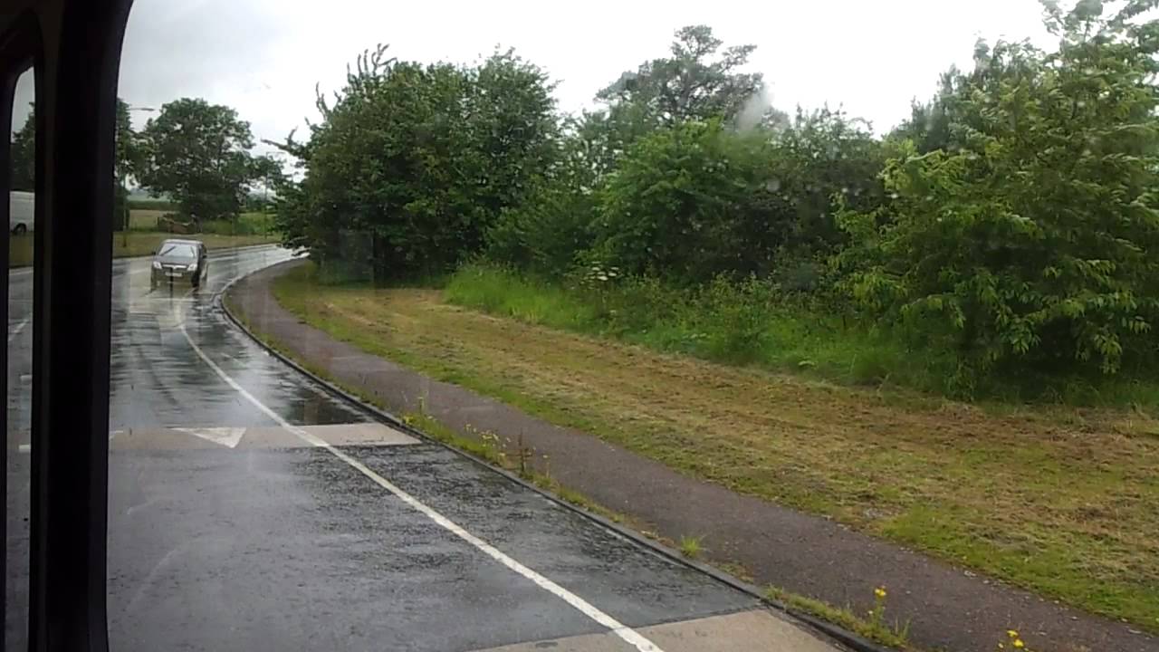 Beautiful View Bus Ride, Hitchin to Luton (England, UK) - YouTube