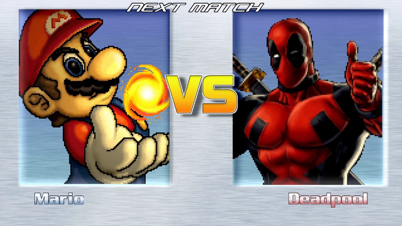(mugen) Super Mario Vs. Deadpool - YouTube