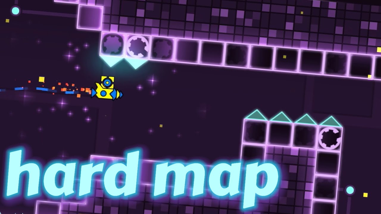 [DAILY] "hard map" by Szilu (Geometry Dash) - YouTube