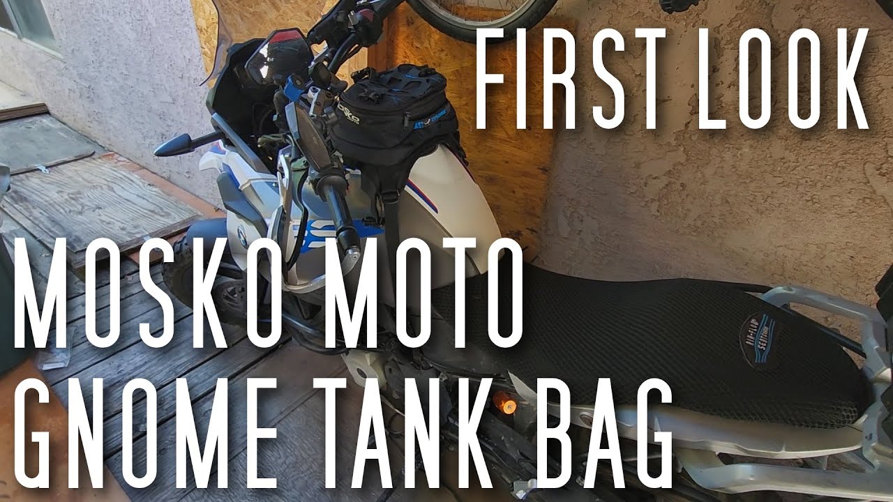 Mosko Moto Gnome Tank Bag First Look - YouTube
